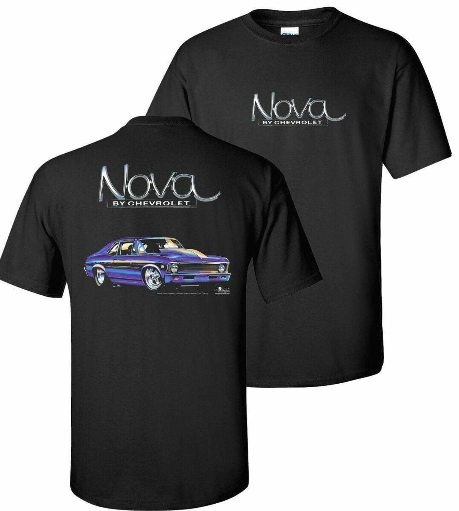 Nova SS by Chevrolet Men's Black T shirt Licensed - Walmart.com