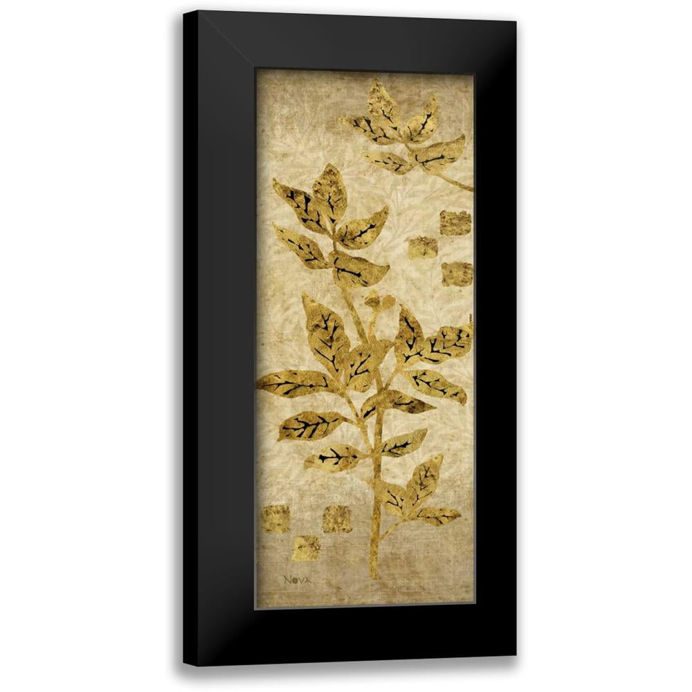 Nova, Studio 8x14 Black Modern Framed Museum Art Print Titled - Gold ...