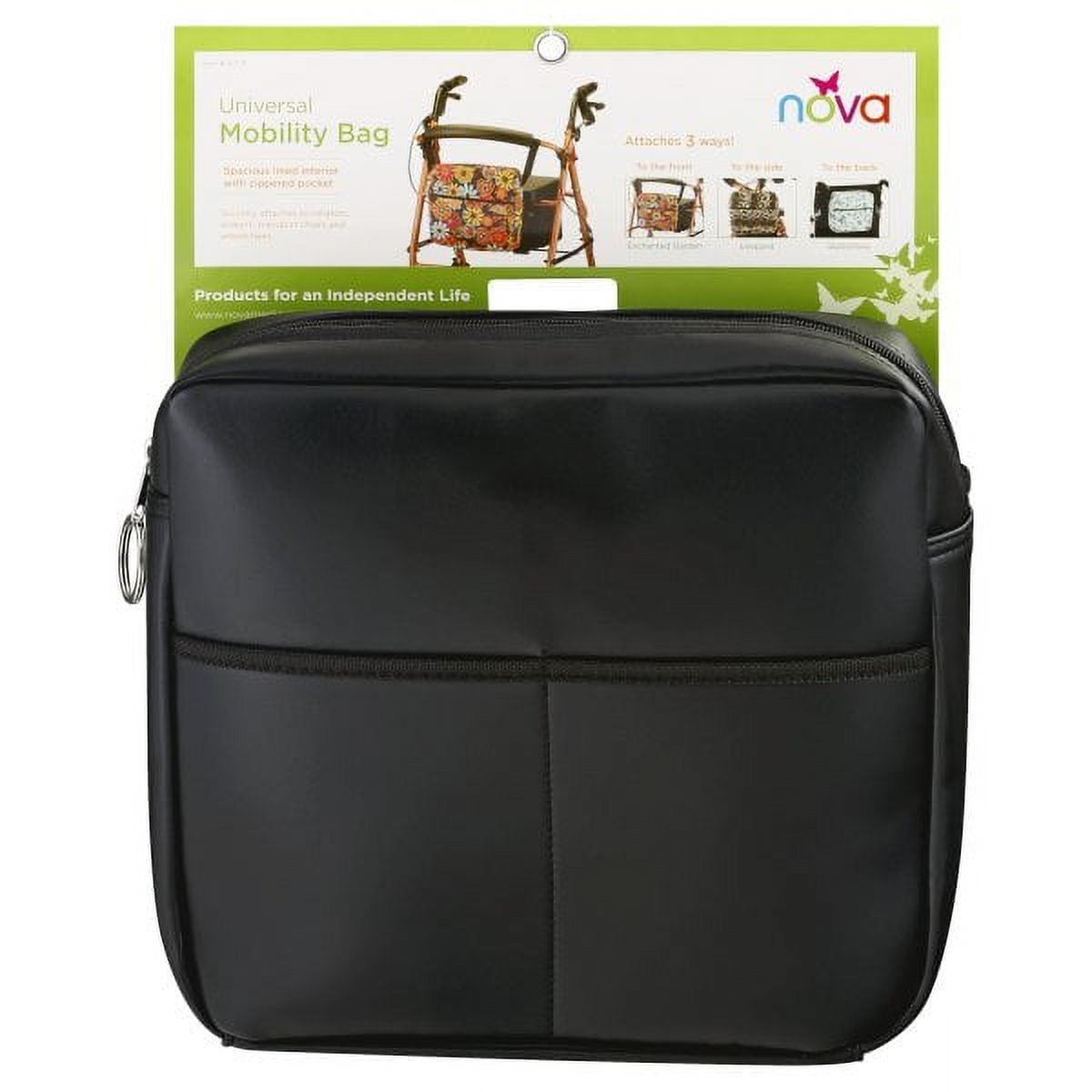 Nova Universal Walker Bag-Black - Walmart.com