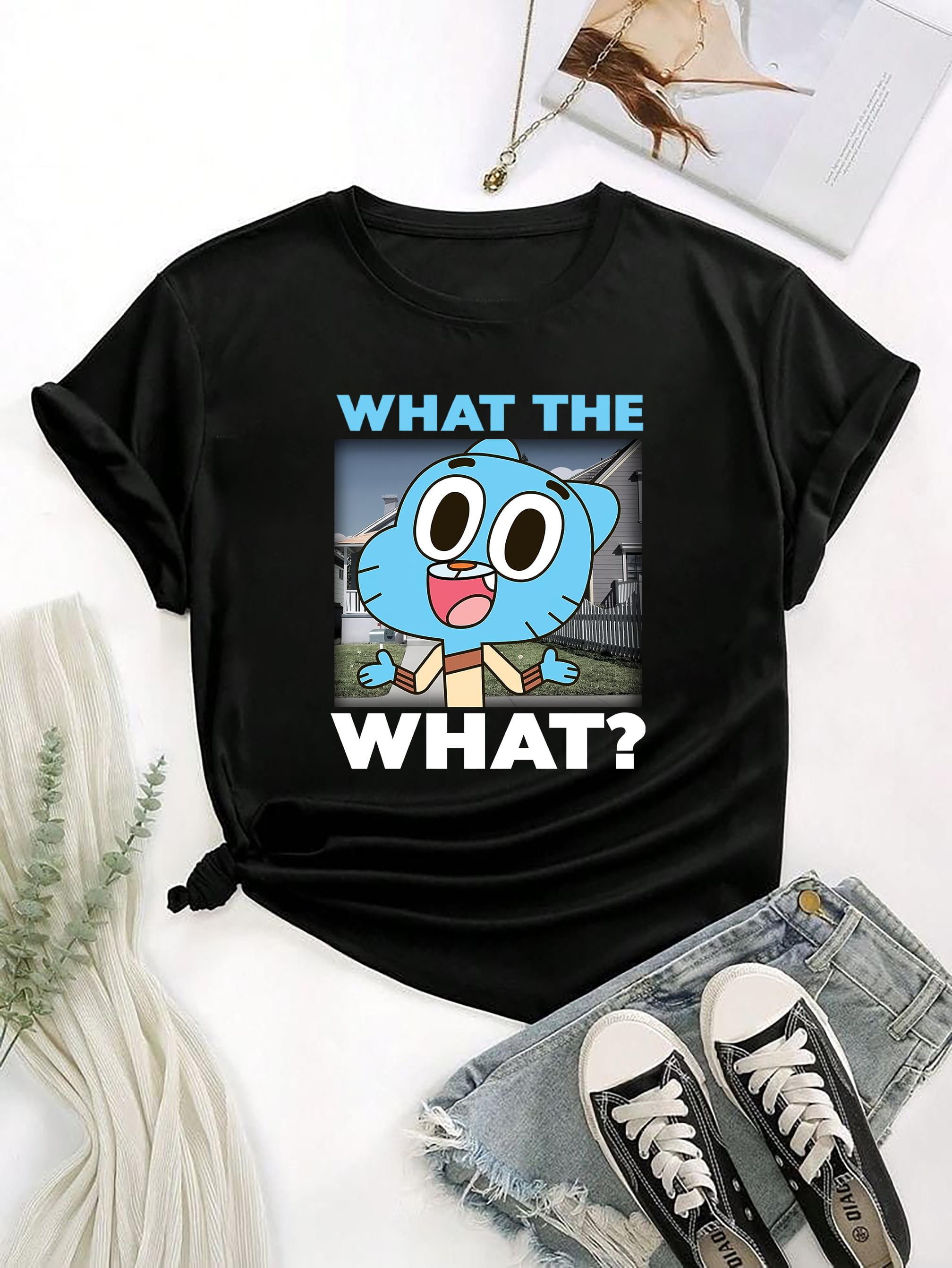 Nova16 The Amazing World Of Gumball Watterson What The What Neighborhood T-Shirt, The Amazing ...