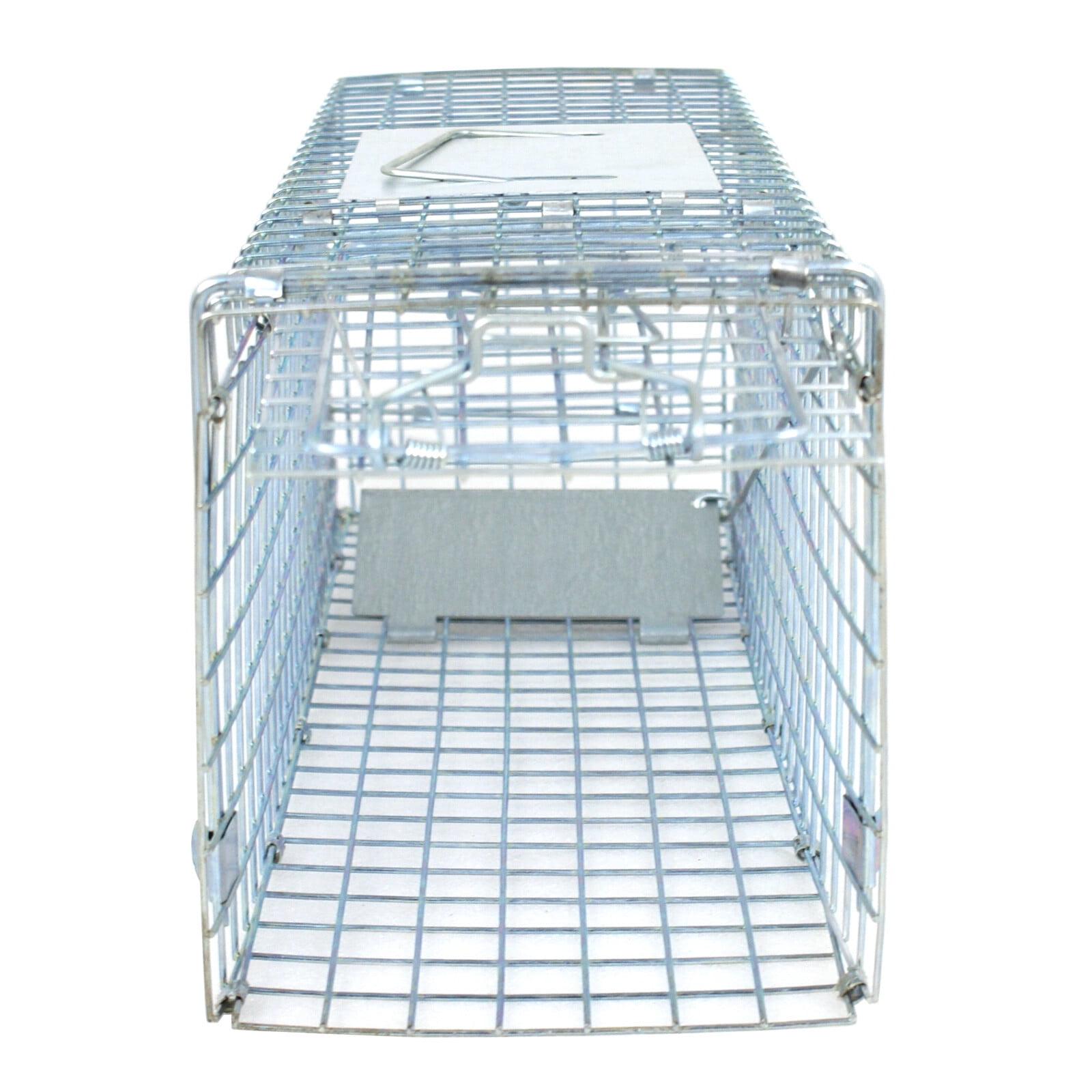 NovaCraft 24" x 7.5" x 8" Small Live Animal Trap Steel Cage Catch and ...