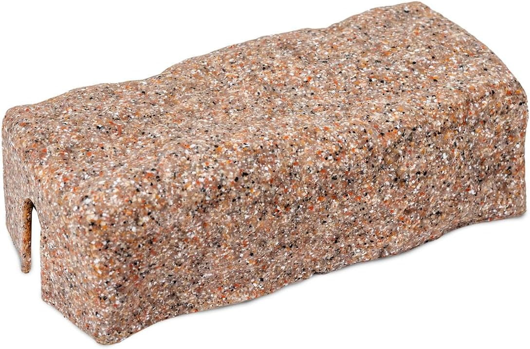 NovaCraft DIY Dig-Free Faux Stone Landscape Edging End Brick – Final Piece for Completing Your ...