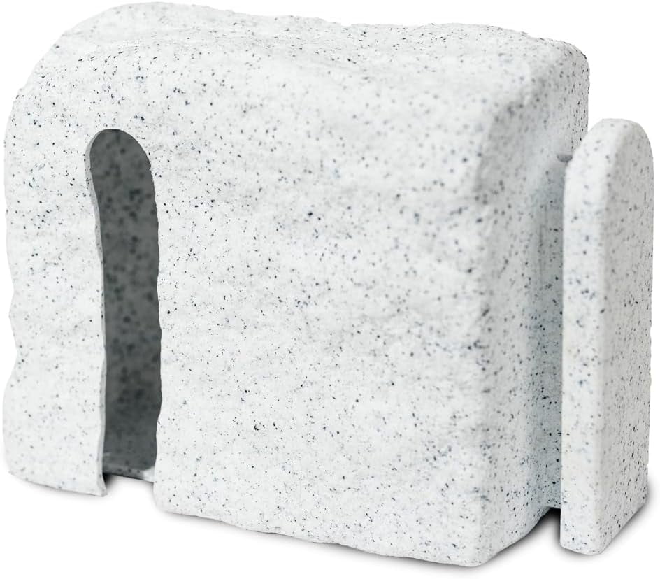 NovaCraft Faux Stone Right Turn Block – 7" L x 4" W x 6.5" H – DIY Dig-Free Landscape Edging ...