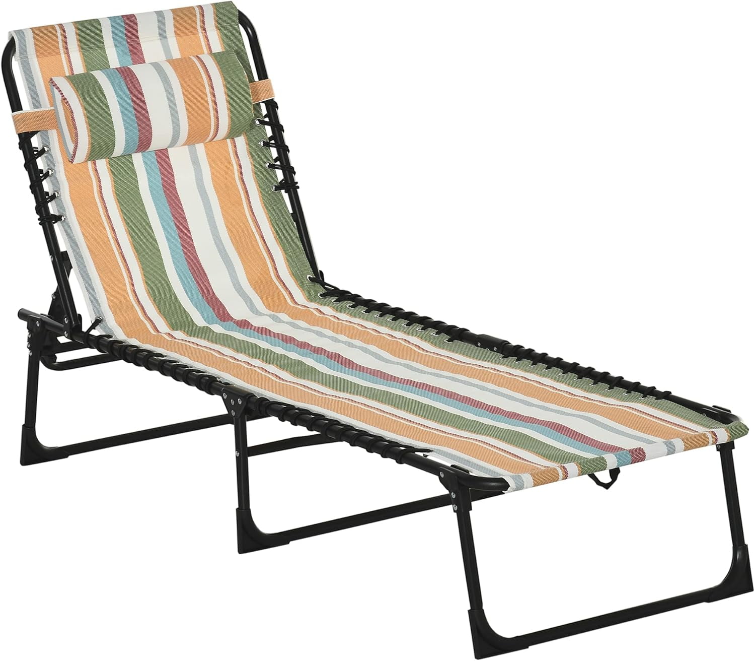 NovaCraft Folding Chaise Lounge Pool Chair, Patio Sun Tanning Chair ...