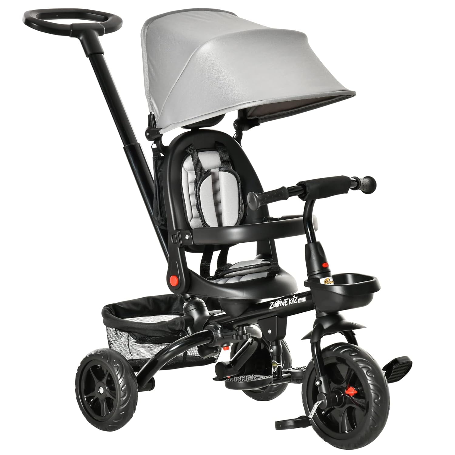 NovaCraft Kids Tricycle 4 in 1 Trike with Reversible Seat, 2.8'-3.1 ...