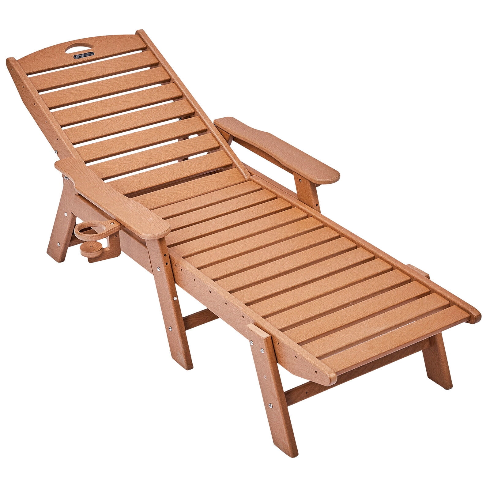 NovaCraft Lounge Chair Outdoor, Oversized Chaise Lounge Chair with 5 ...