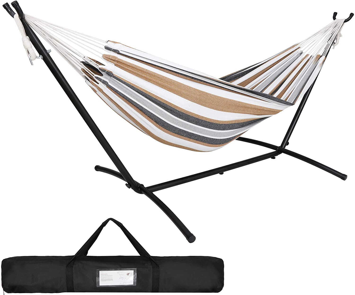 NovaCraft Portable 9FT Hammock Stand with 2 Person Hammock Included 620 ...