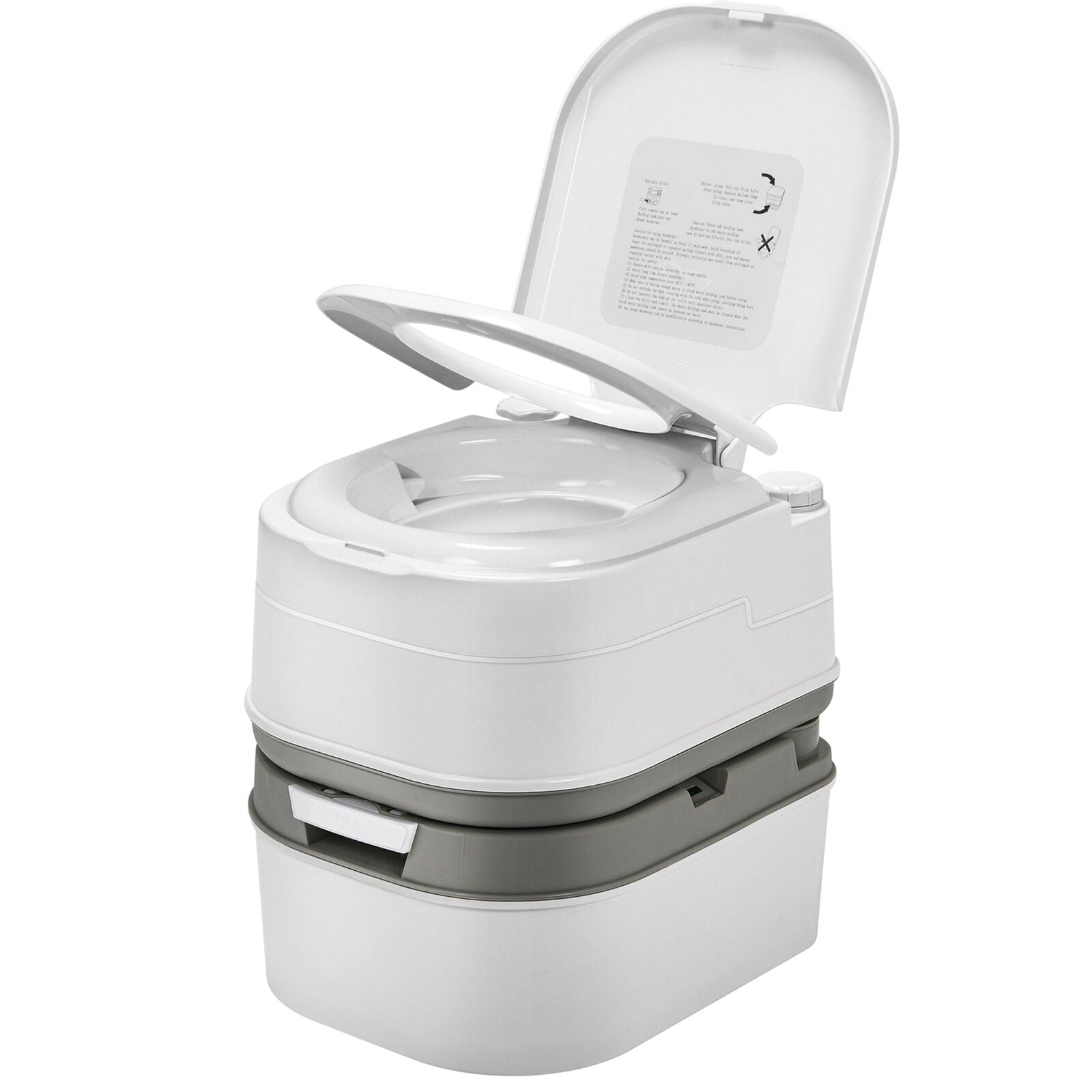NovaCraft Portable Toilet 6.3 Gallon Camping Porta Potty with Paper and ...