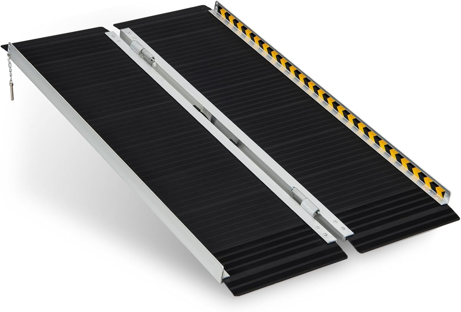 NovaCraft Portable Wheelchair Ramp 4FT, Non-Slip Aluminum Threshold ...