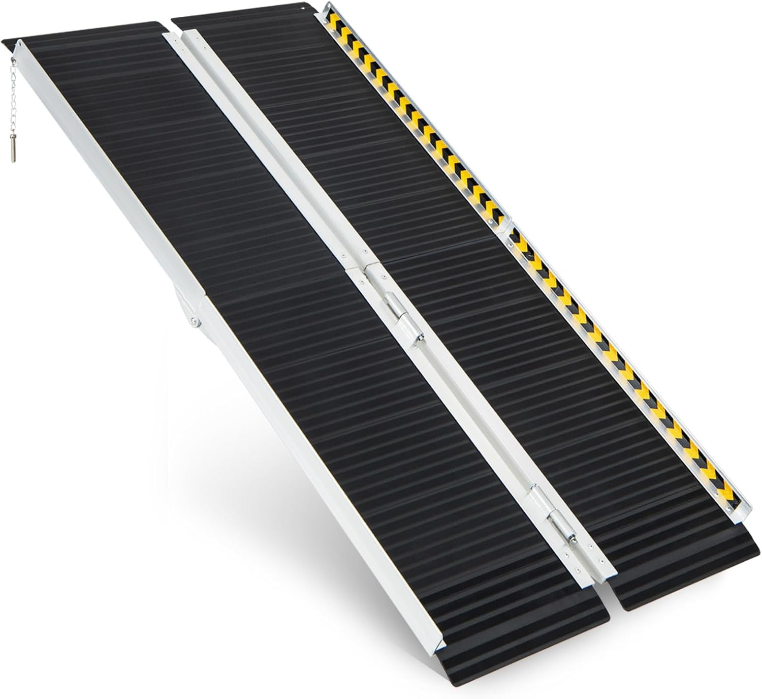 NovaCraft Portable Wheelchair Ramp 5FT, Non-Slip Aluminum Threshold ...