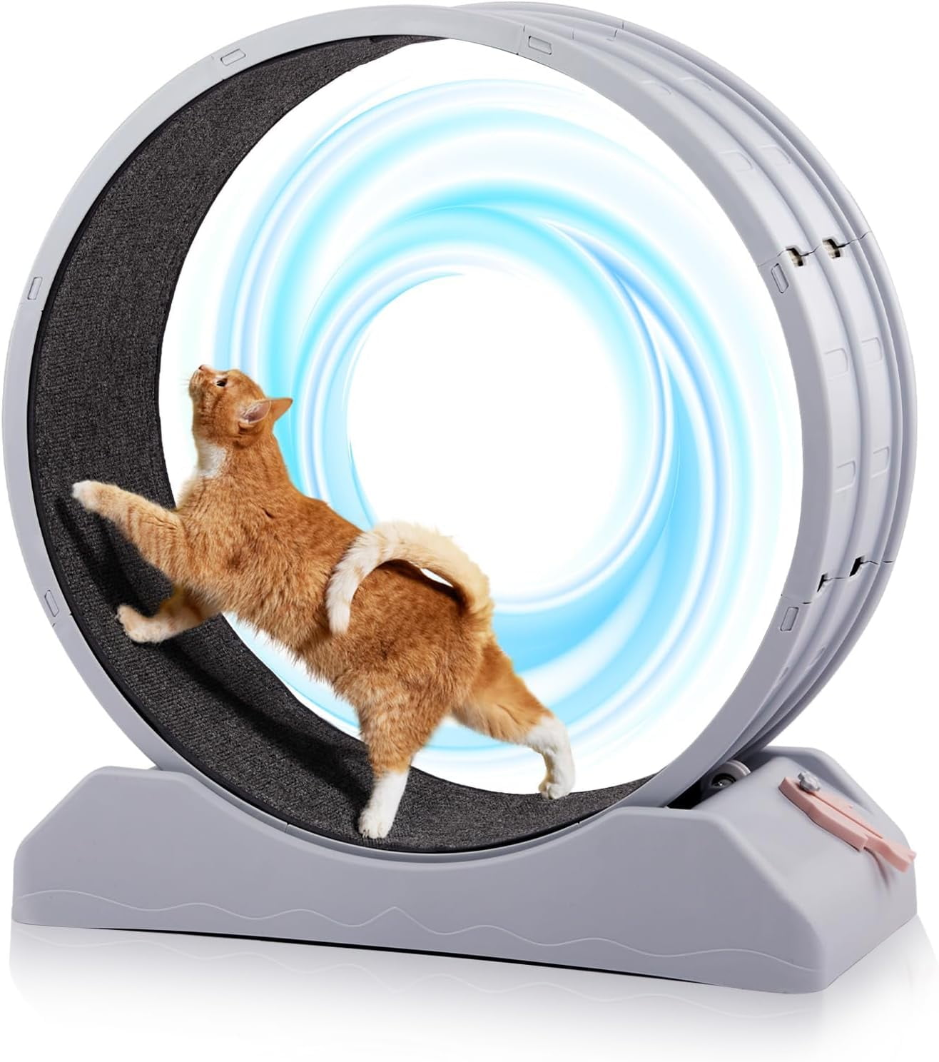 NovaCraftCat Wheel, PP Plastic Cat Exercise Wheel for Quiet Running ...