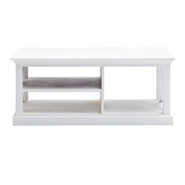 NovaSolo Halifax Coffee Table Wood in Pure White - Walmart Business ...