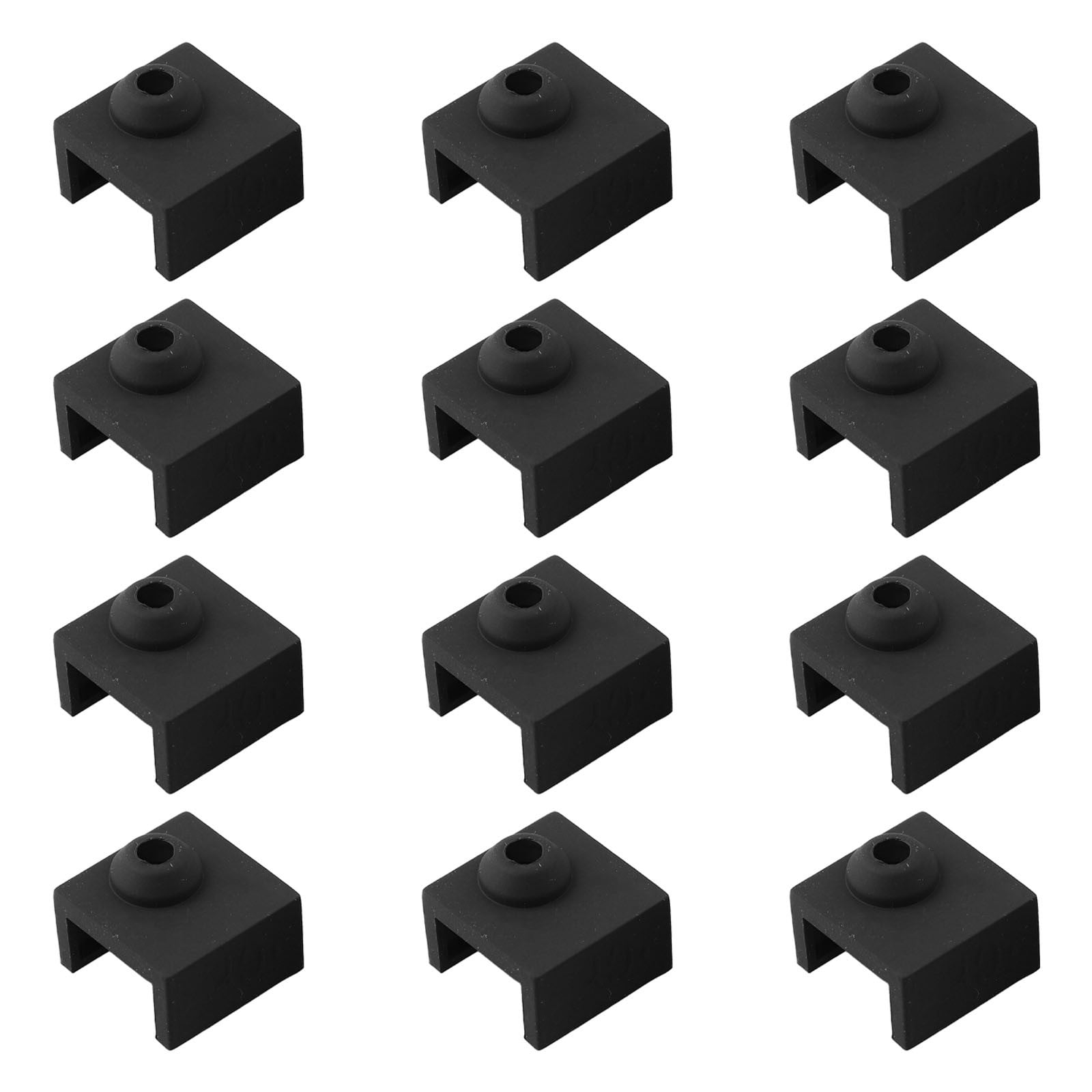 NovaSpark 12Pcs for 3D Printer Block Silicone Cover for Cr10,for Ender3 ...
