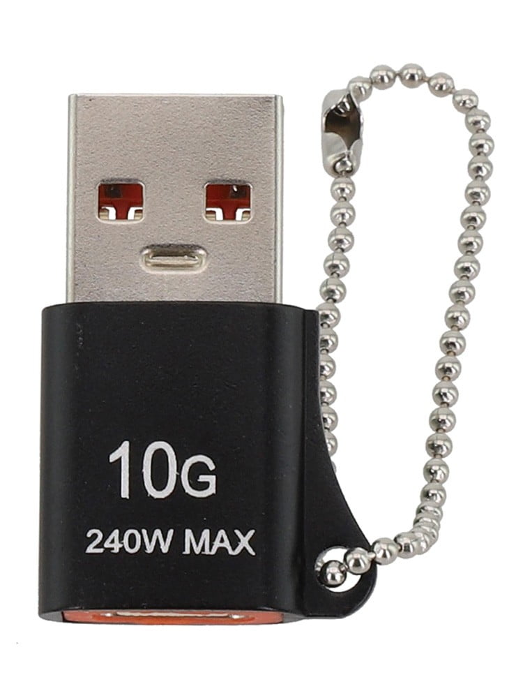 NovaSpark 240W Usb To T-C Data Adapter with Keychain Usb-C Female To ...