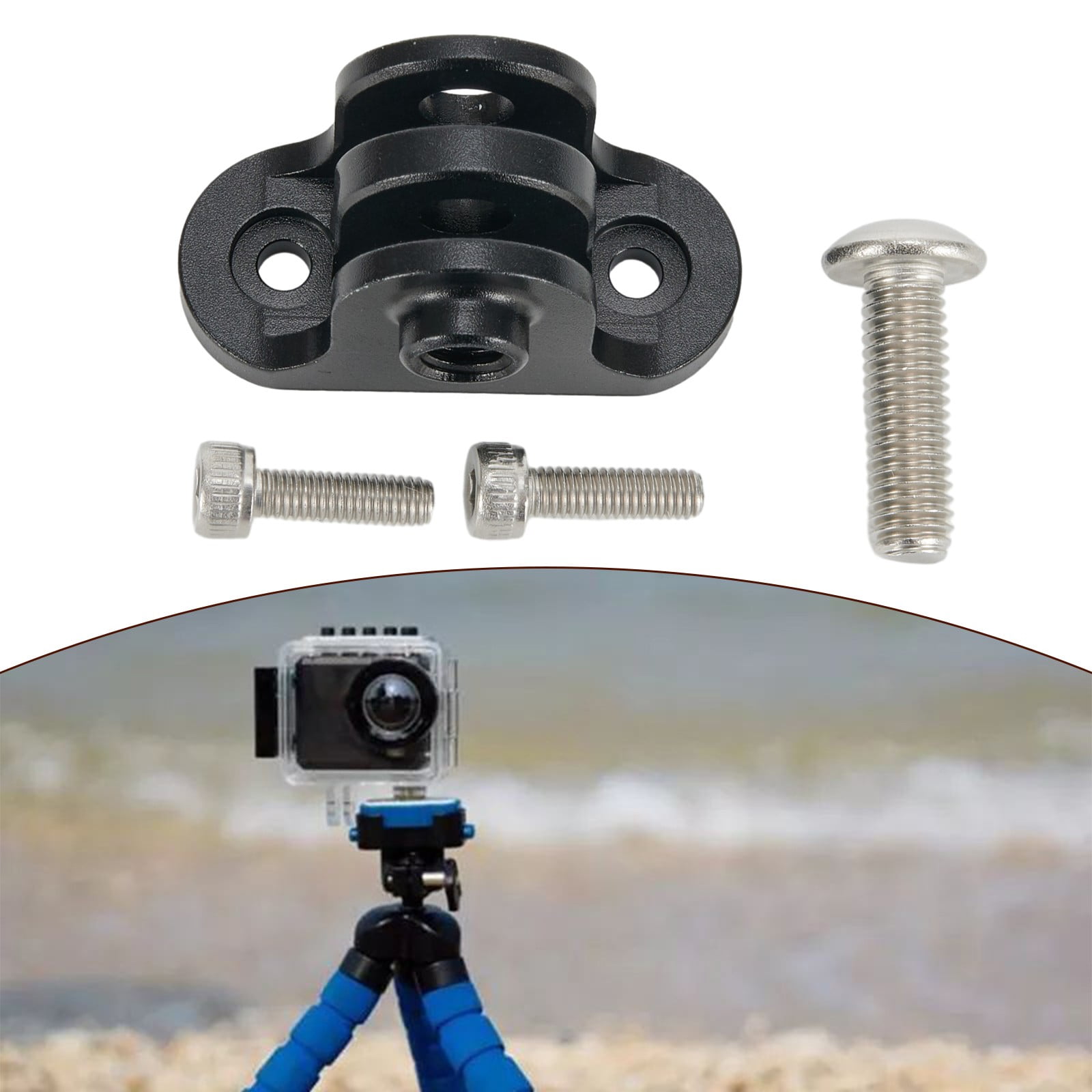 NovaSpark Action Cameras Holder Adapter for Gopro for Garmin Edge 520 ...