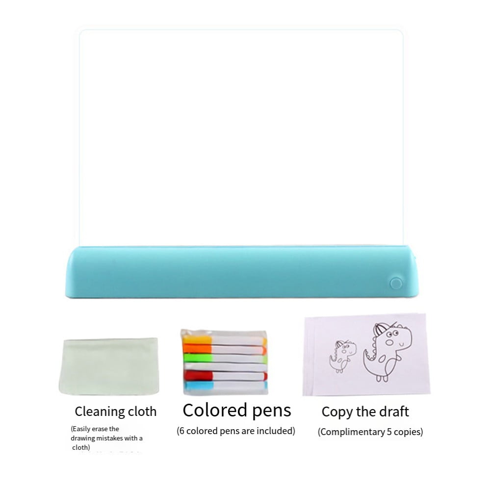 NovaSpark Colorful Led Acrylic Note Board: Light Up Your Messages with ...