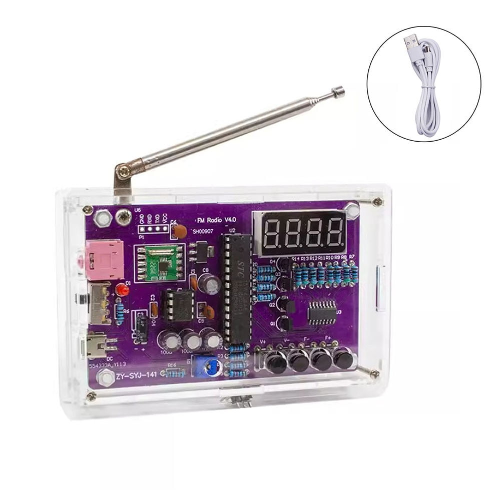 NovaSpark Diy Fm Radio Kit: Build Your Own 87-108Mhz Radio - Perfect ...