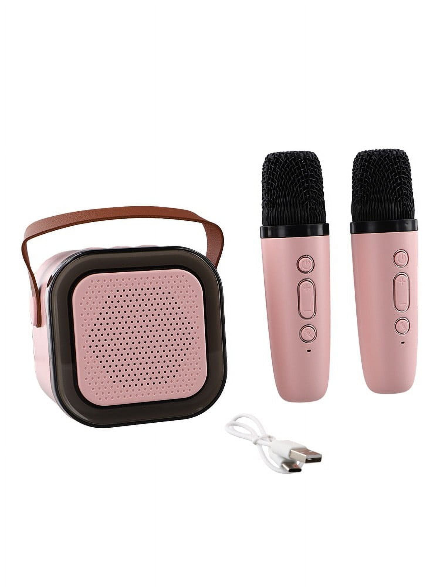 NovaSpark Exciting Karaoke Nights Portable K12 Karaoke Machine with ...