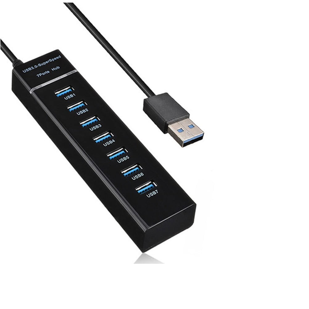 NovaSpark High-Speed 1.2M 4/7-Port Usb Hub Extender: Connect, Power ...