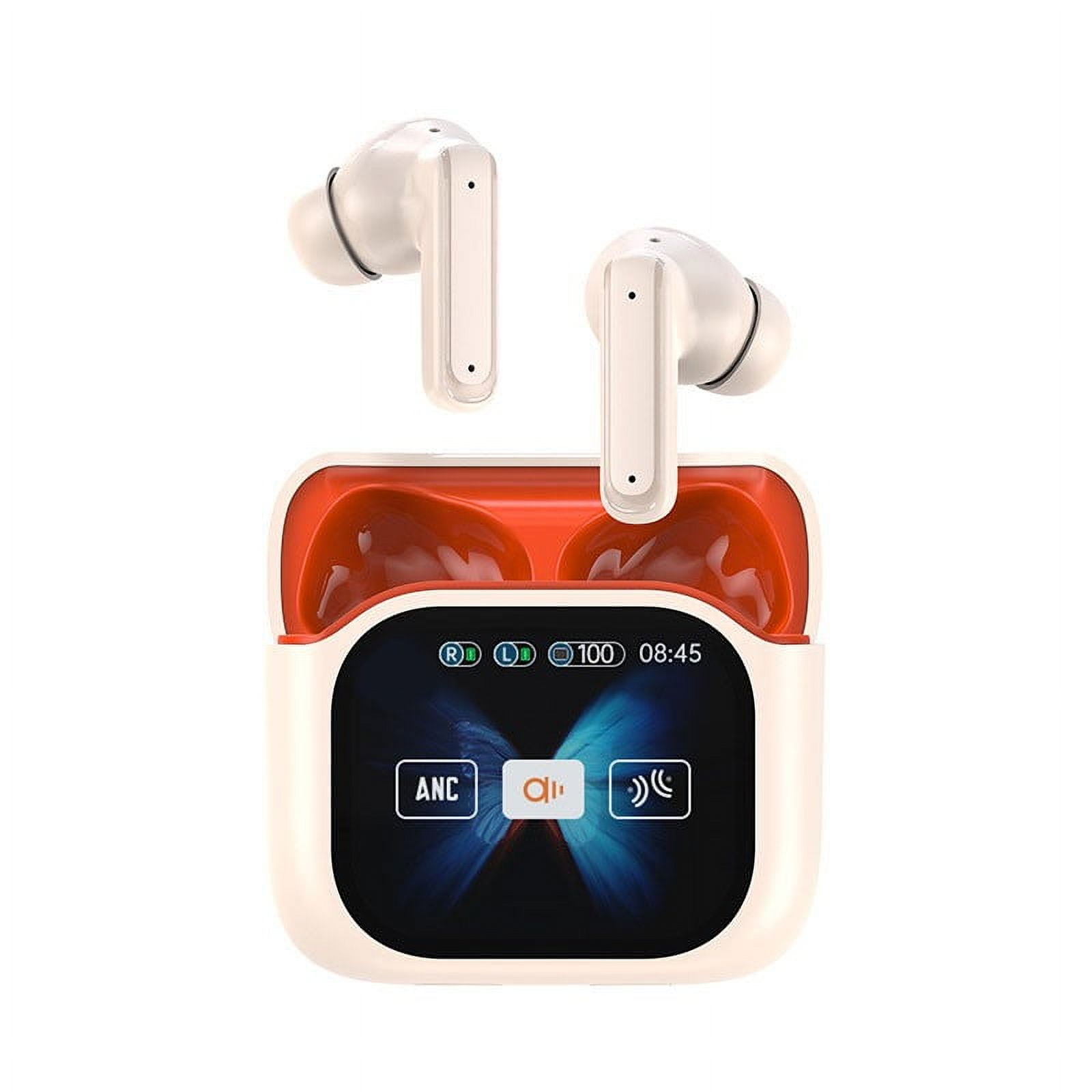 NovaSpark Premium Wireless Earbuds with Noise Canceling, Touch Screen ...