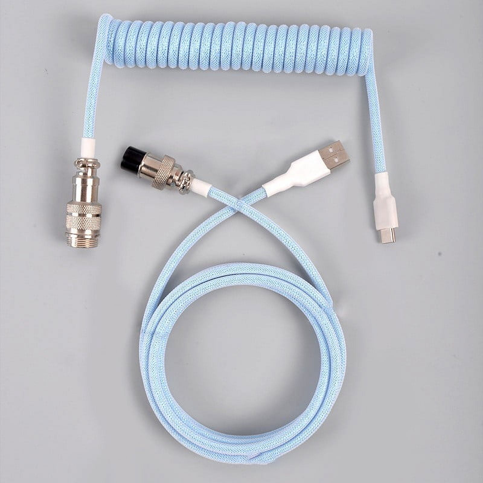 NovaSpark Stable and Reliable Type C Usb Detachable Spiral Coil Cable ...