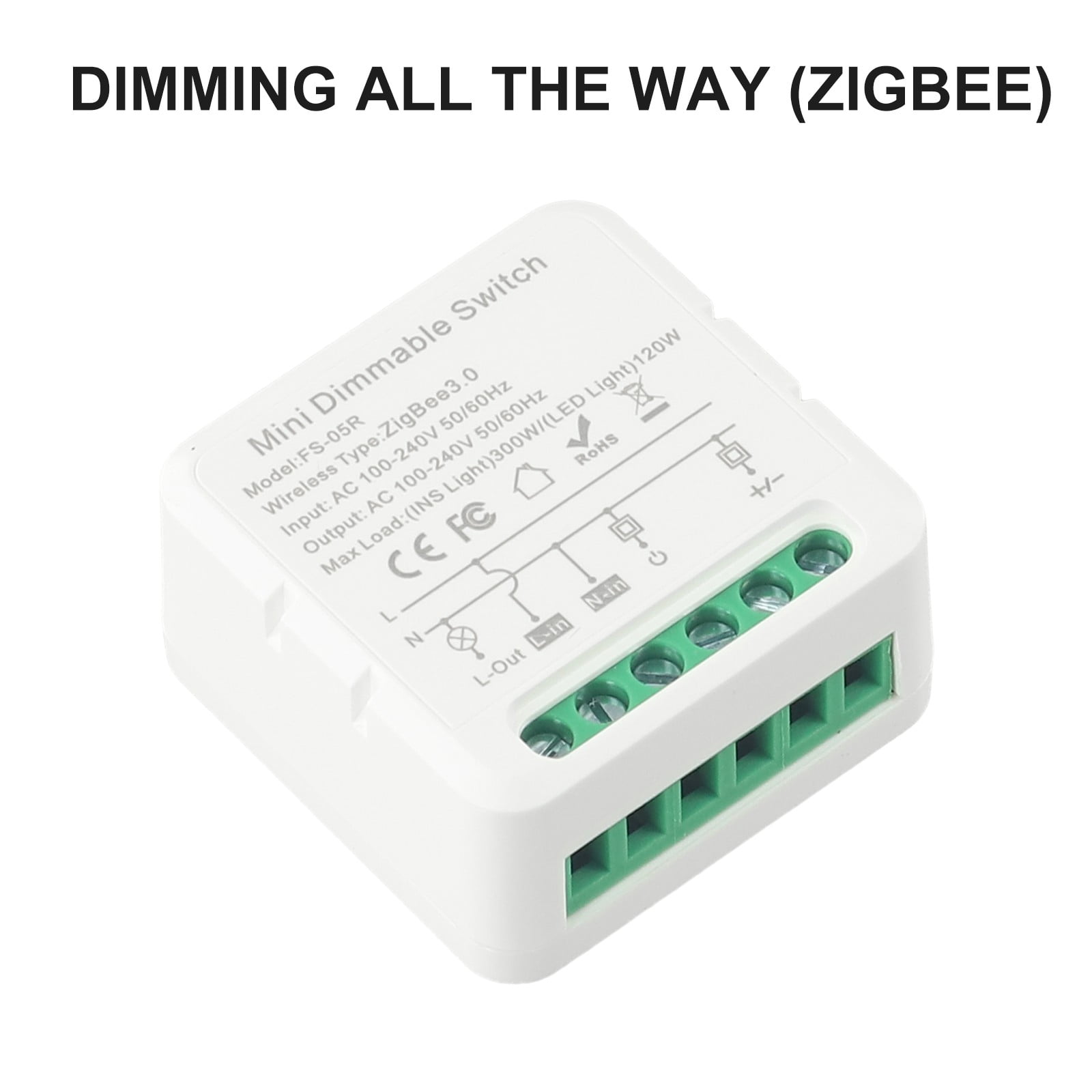 NovaSpark Tuya for Zigbee Wifi Smart Dimmer Switch Module Stepless Dimming Led Lights Dimmable ...