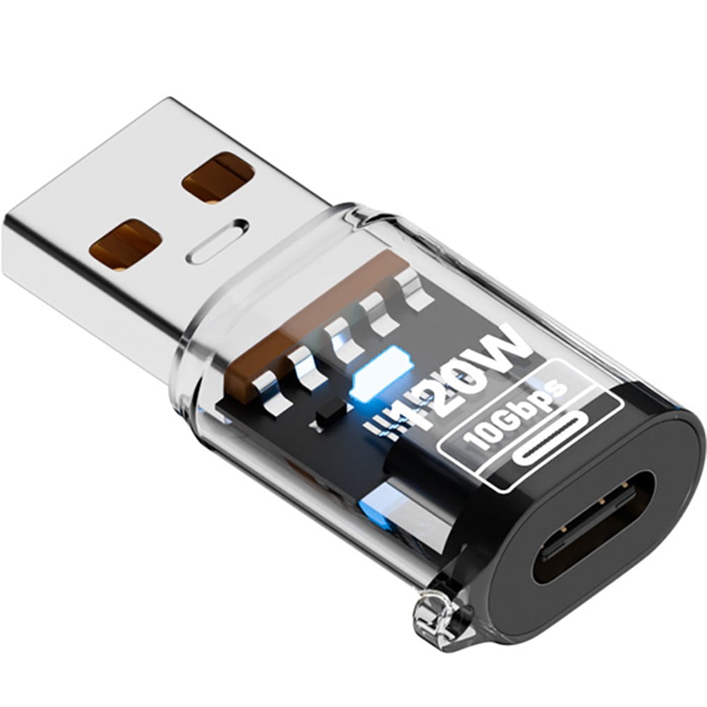 NovaSpark Usb C To Usb A Adapter 10Gbps - Fast Data Transfer & 120W ...