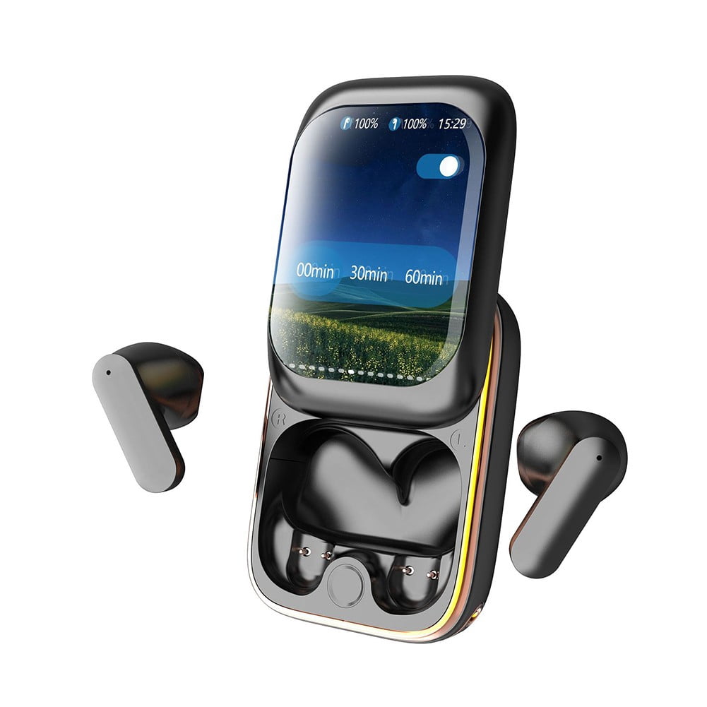 NovaSpark Wireless Earbuds with Touch Control & Noise Cancelling Mic ...
