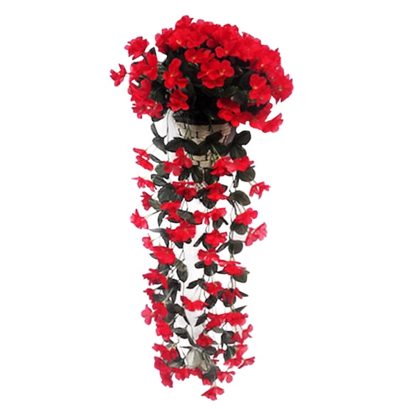 NovaStitch 1PCS Artificial Hanging Flowers Silk Morning Glory Fake ...