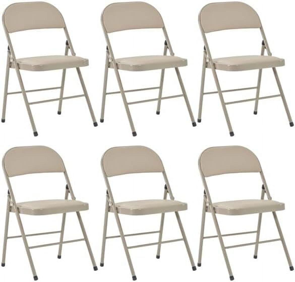 NovaXZ 6pcs Elegant Foldable Iron & PVC Chairs for Convention ...
