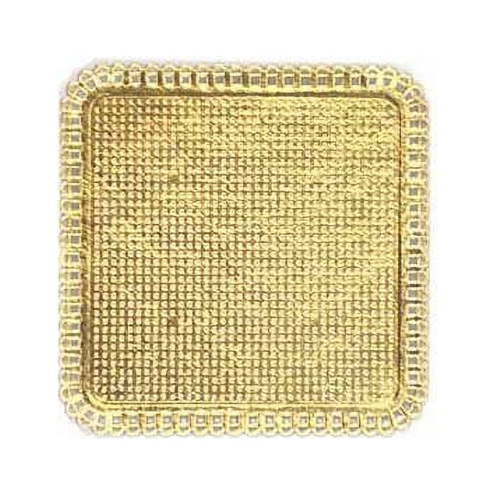 Novacart Mini-Square Apollo Gold Cake Board Doily 4-5/16" x 4-5/16" 50 ...
