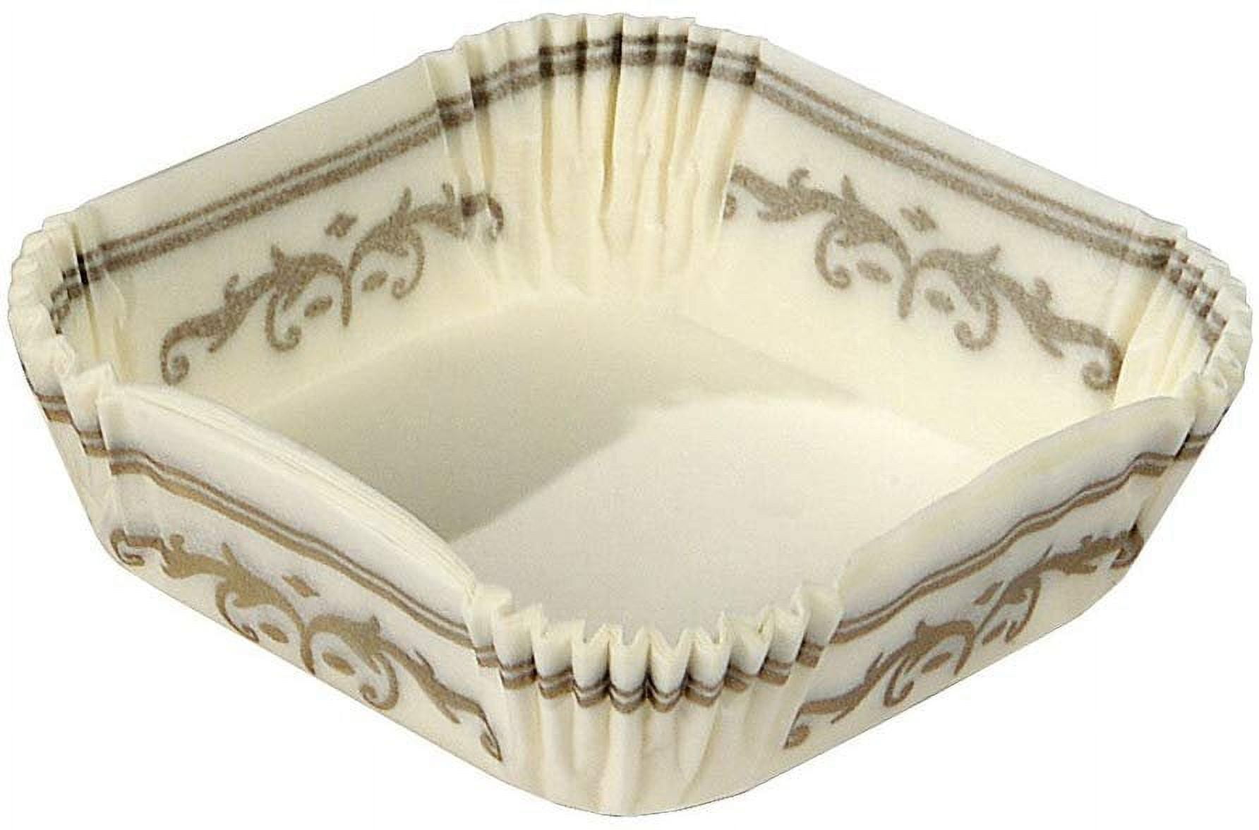 Novacart Square Glassine Paper Condiment Candy Party Cup 2.3" x 2.3 ...