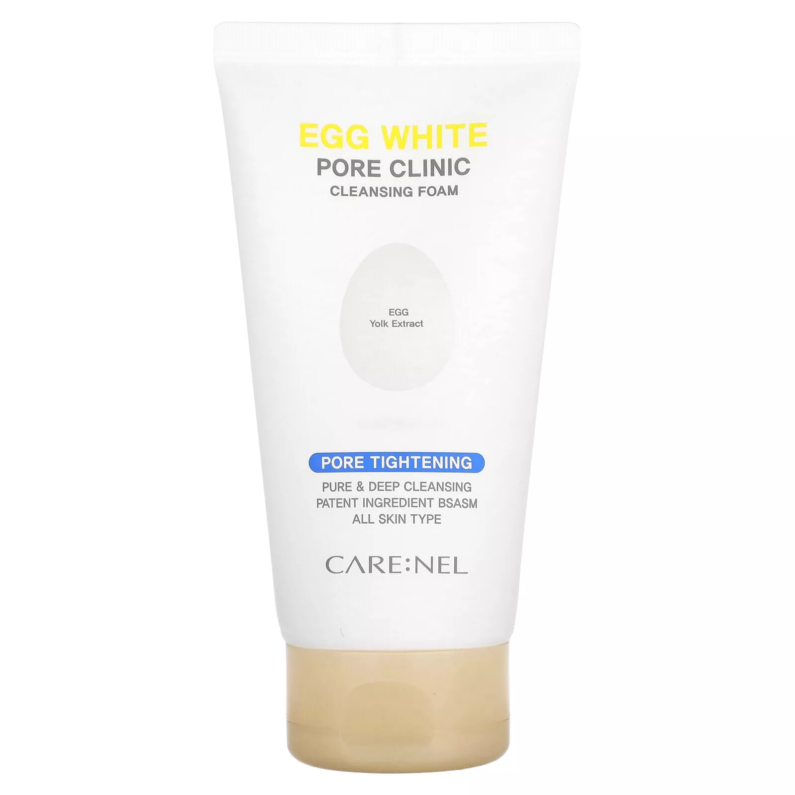 Novaglow Egg White, Pore Clinic Cleansing Foam, 5.07 fl oz (150 ml ...