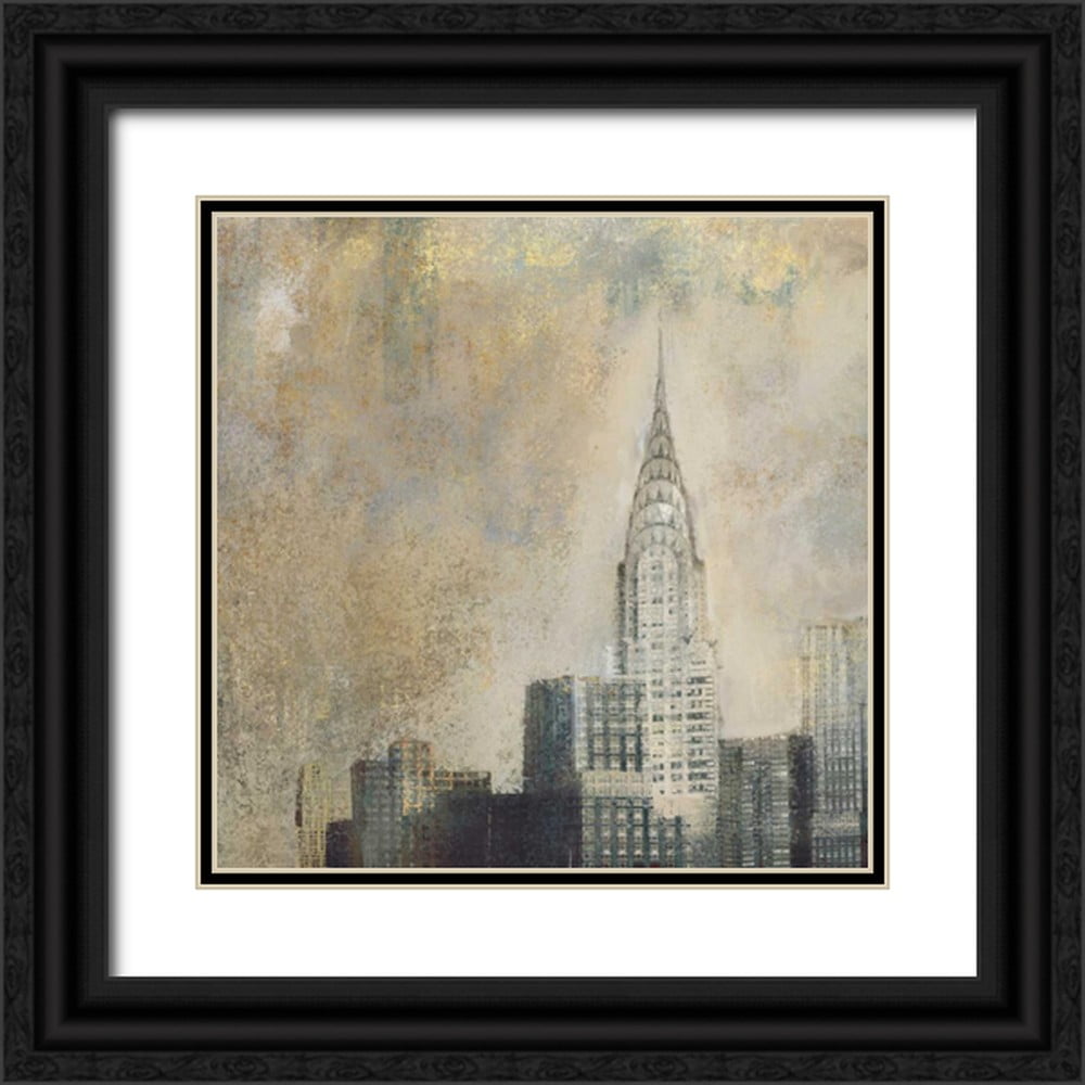 Novak, Rick 12x12 Black Ornate Wood Framed with Double Matting Museum ...
