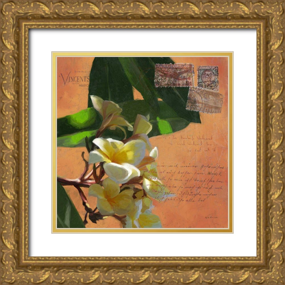 Novak, Rick 12x12 Gold Ornate Wood Framed with Double Matting Museum ...