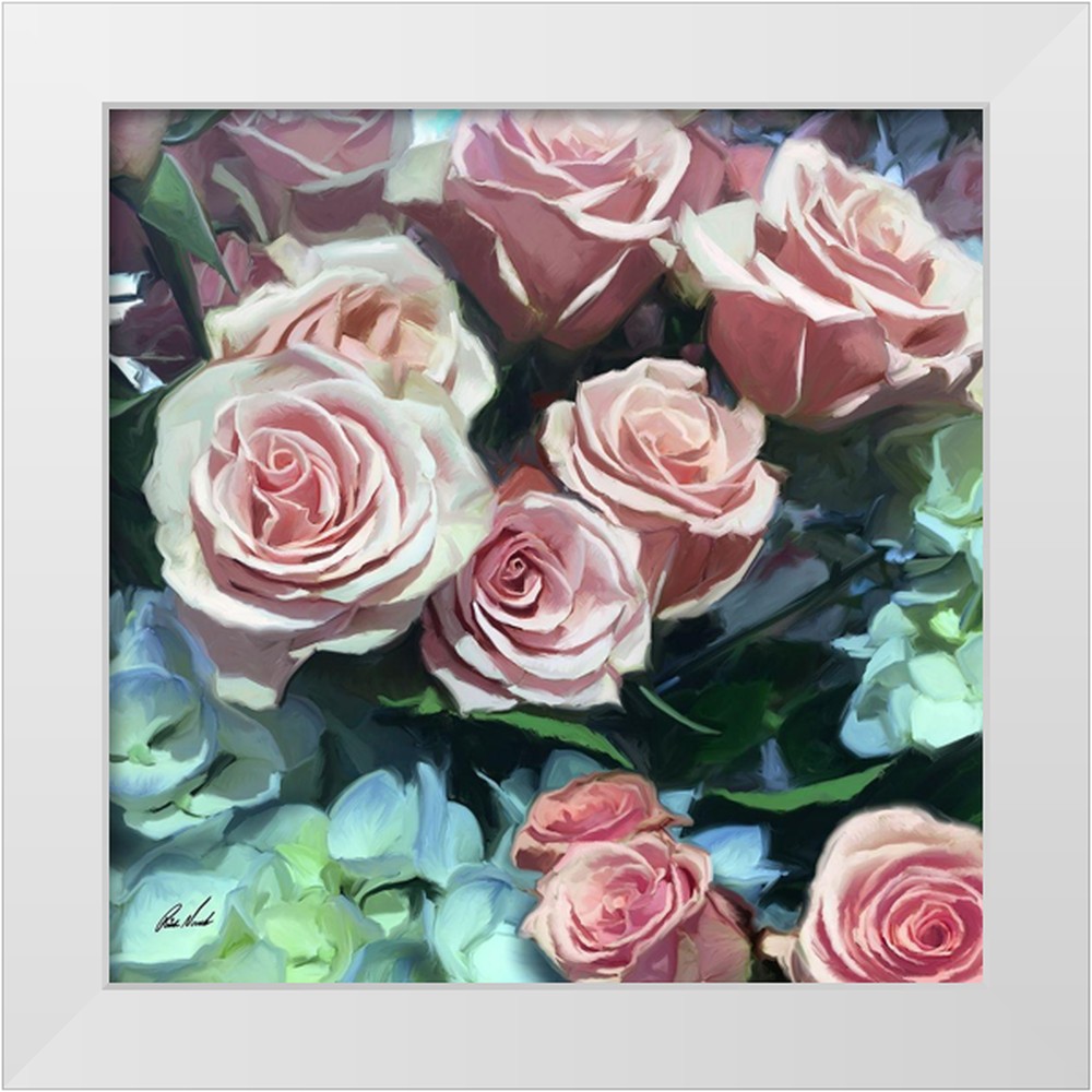 Novak, Rick 12x12 White Modern Wood Framed Museum Art Print Titled ...