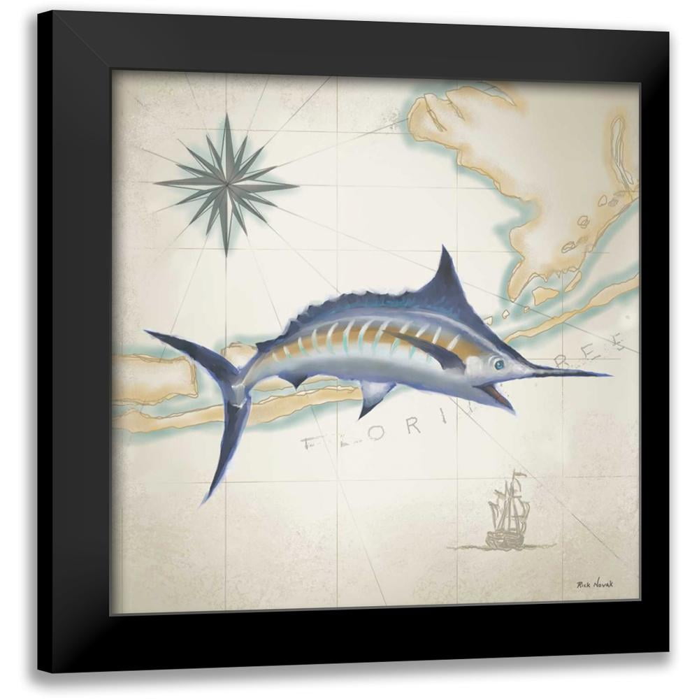 Novak, Rick 15x15 Black Modern Framed Museum Art Print Titled ...