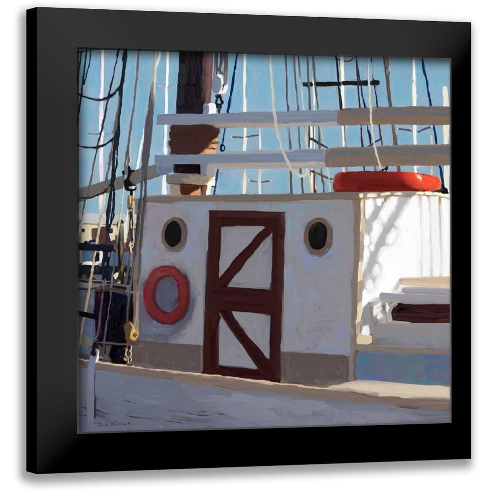 Novak, Rick 20x20 Black Modern Framed Museum Art Print Titled - Sailing ...