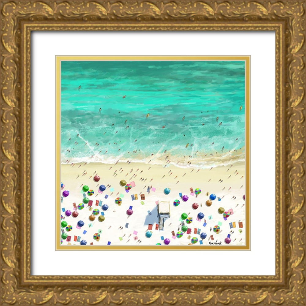 Novak, Rick 20x20 Gold Ornate Wood Framed with Double Matting Museum ...