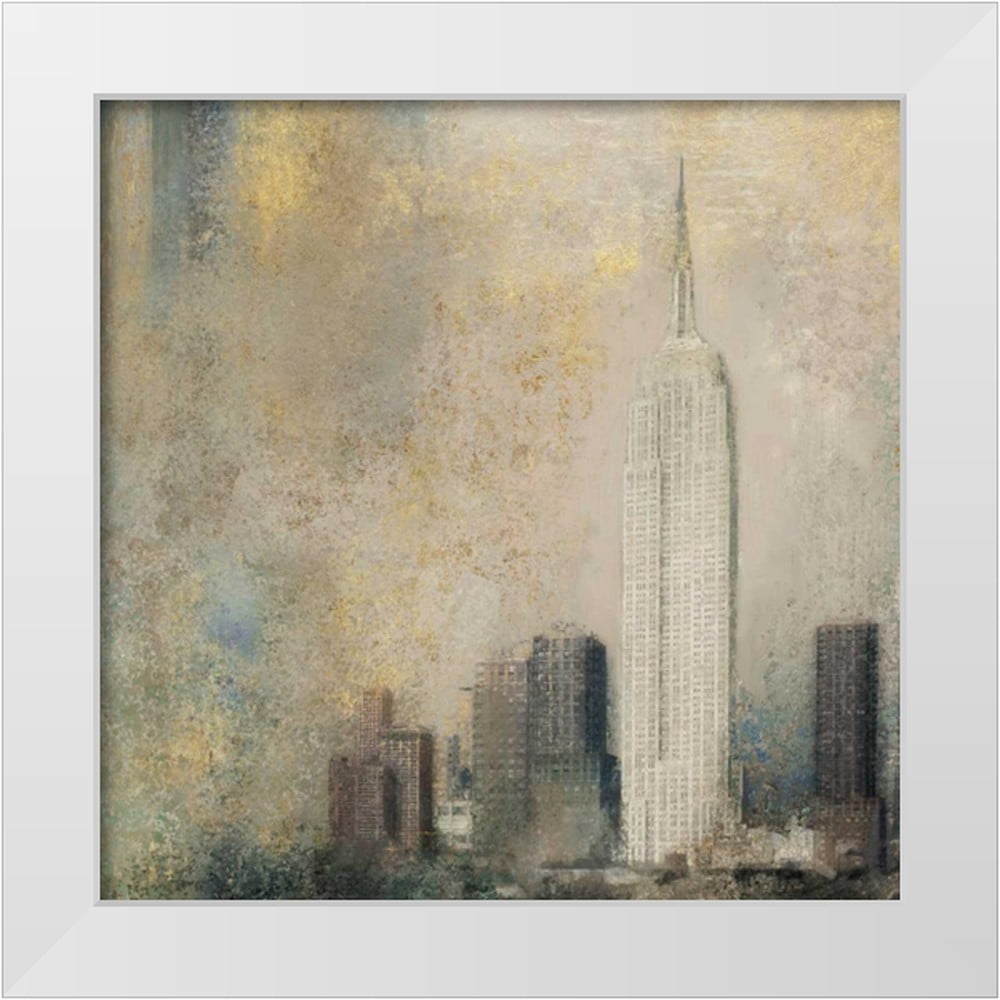 Novak, Rick 26x26 White Modern Wood Framed Museum Art Print Titled ...