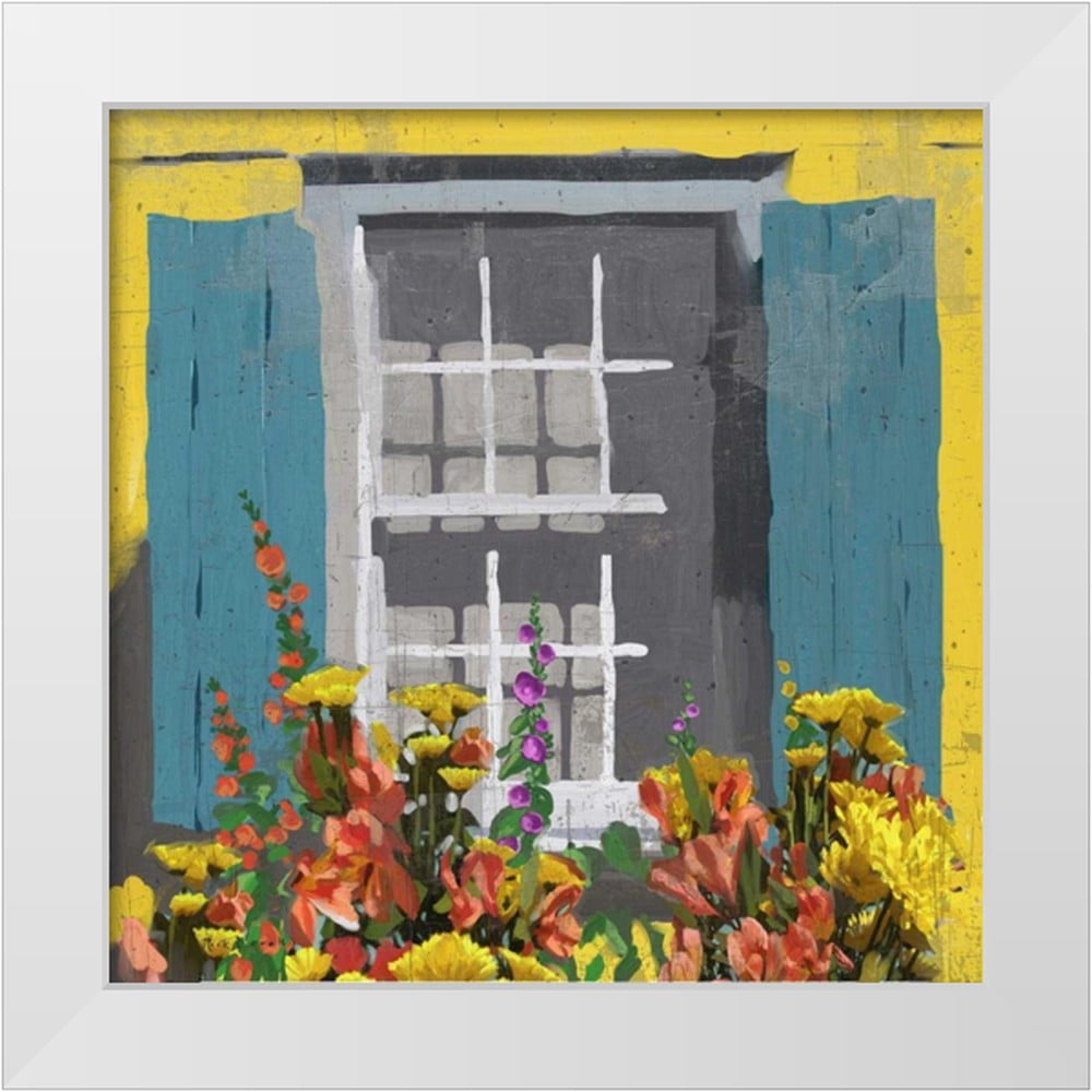 Novak, Rick 26x26 White Modern Wood Framed Museum Art Print Titled ...