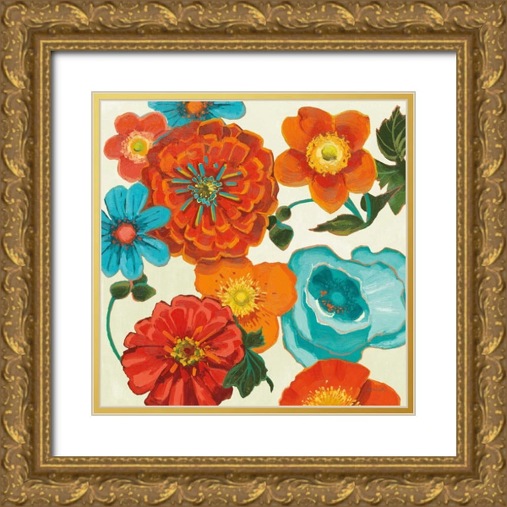 Novak, Shirley 15x15 Gold Ornate Wood Framed with Double Matting Museum ...