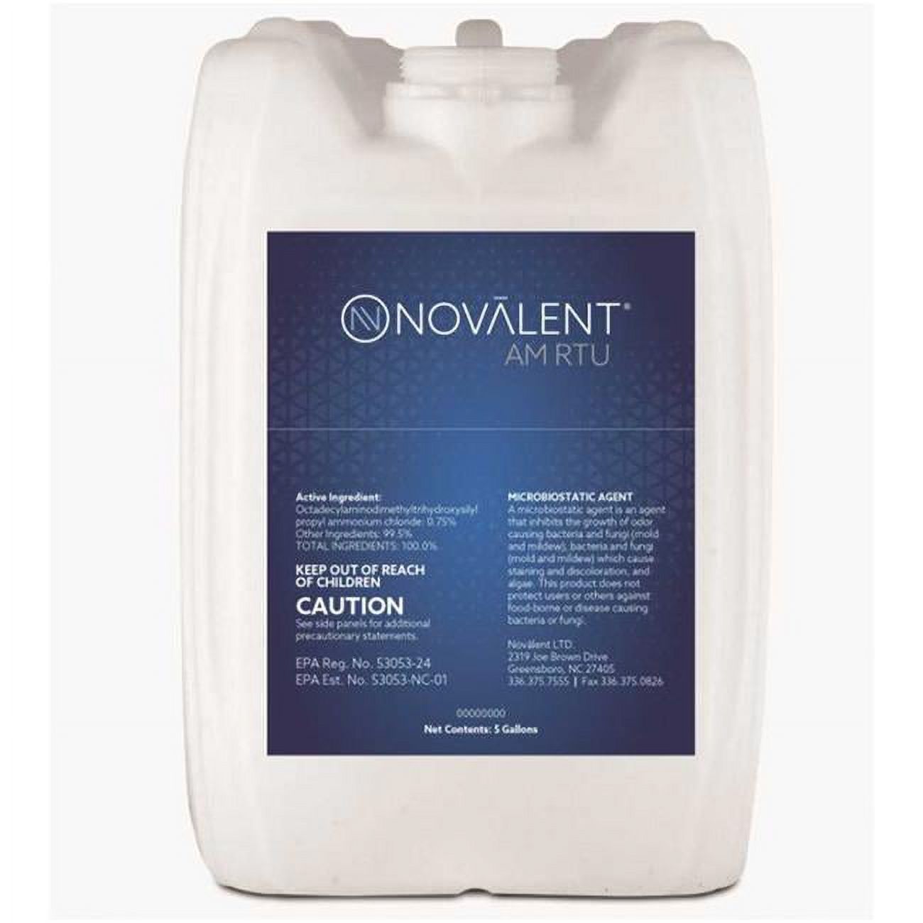 Novalent FFBNBS05 5 gal Novalent AM RTU Antimicrobial Surface ...