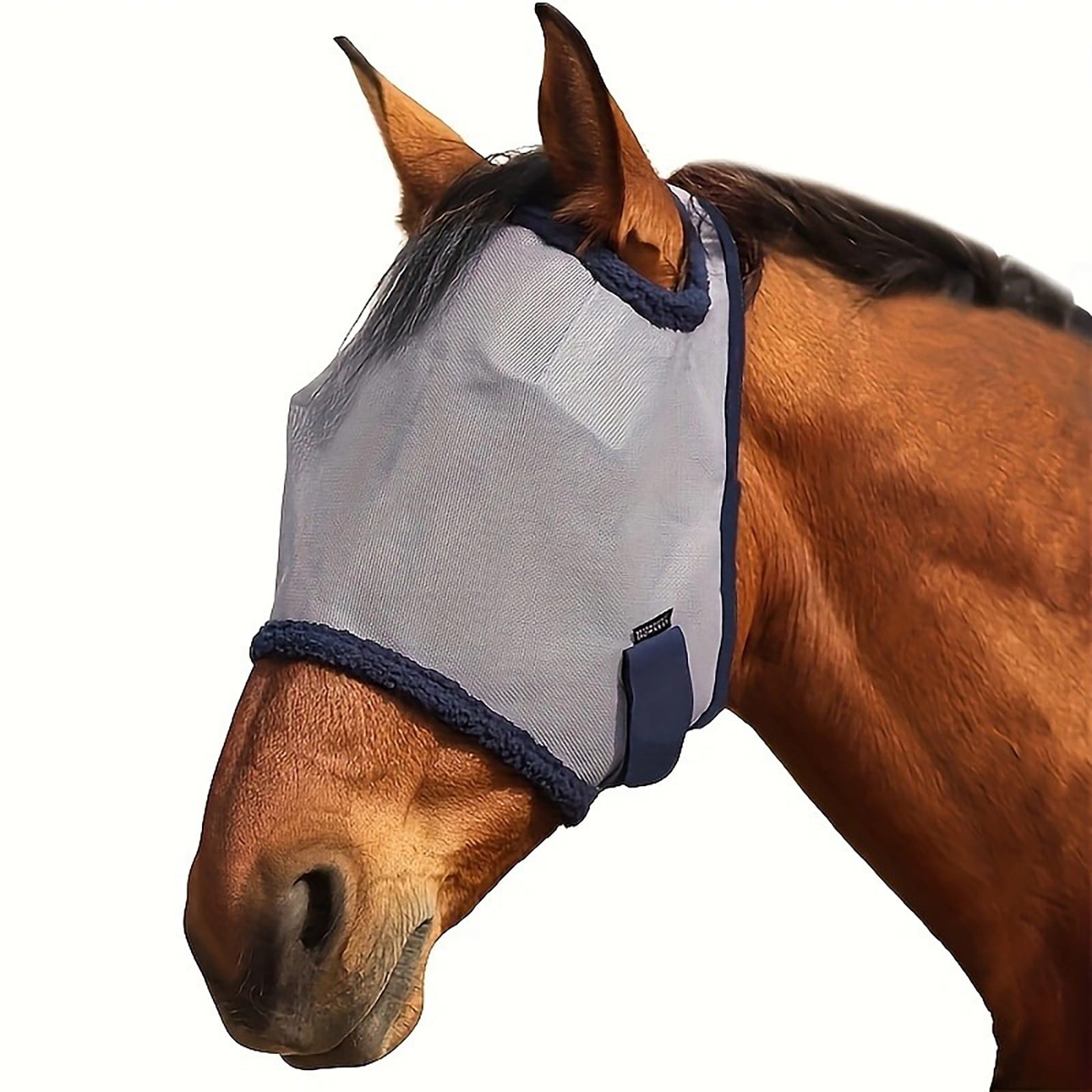 Novamily Horse Mask Block Flies Full Face Fine Mesh Coverage Provide ...