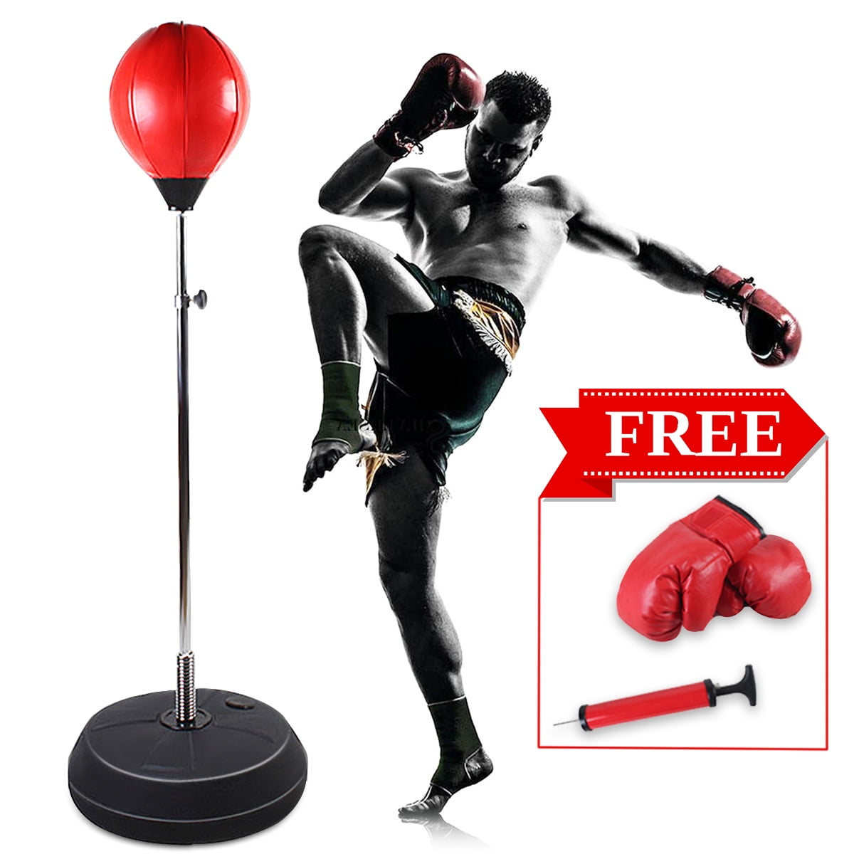 Novashion New Punching Bag with Stand For Adults & Kids, Punching Bag ...