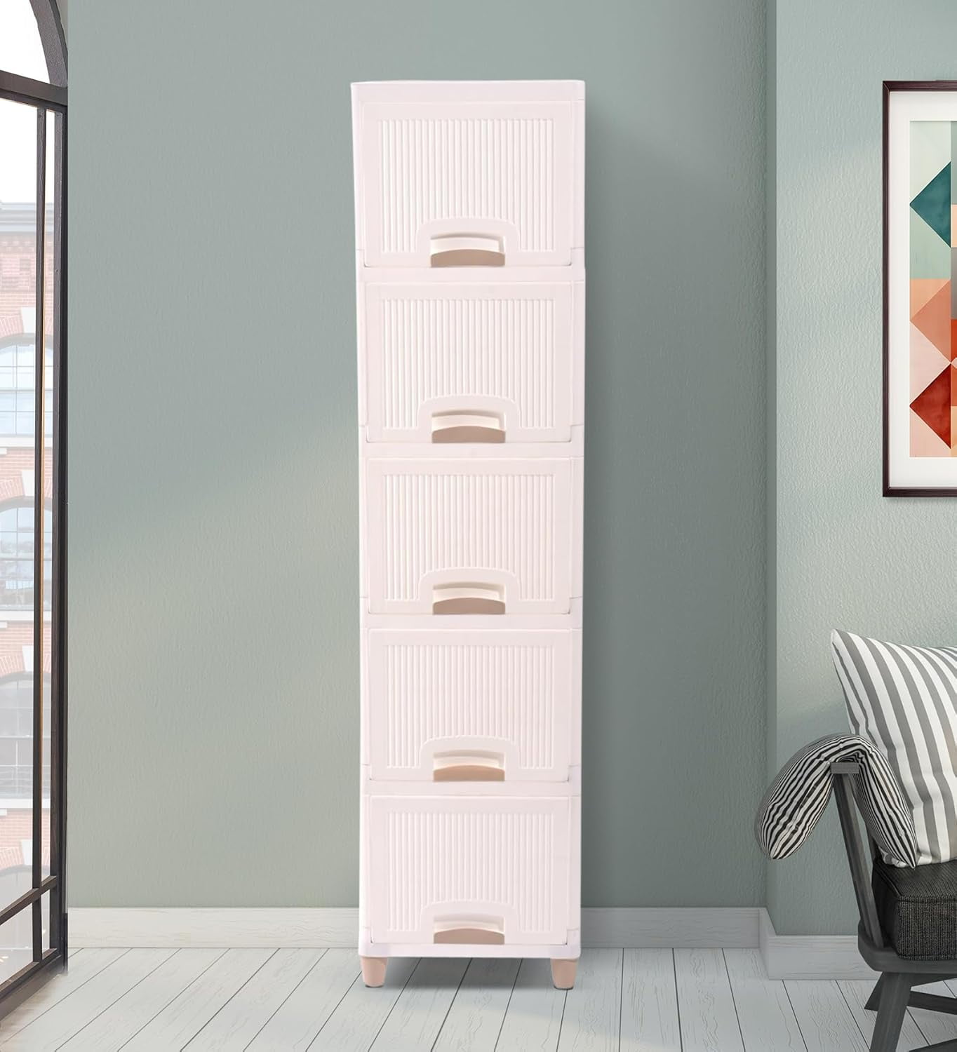 Novatic Plastic Wardrobe for Clothes Versatile Plastic Cupboard for ...