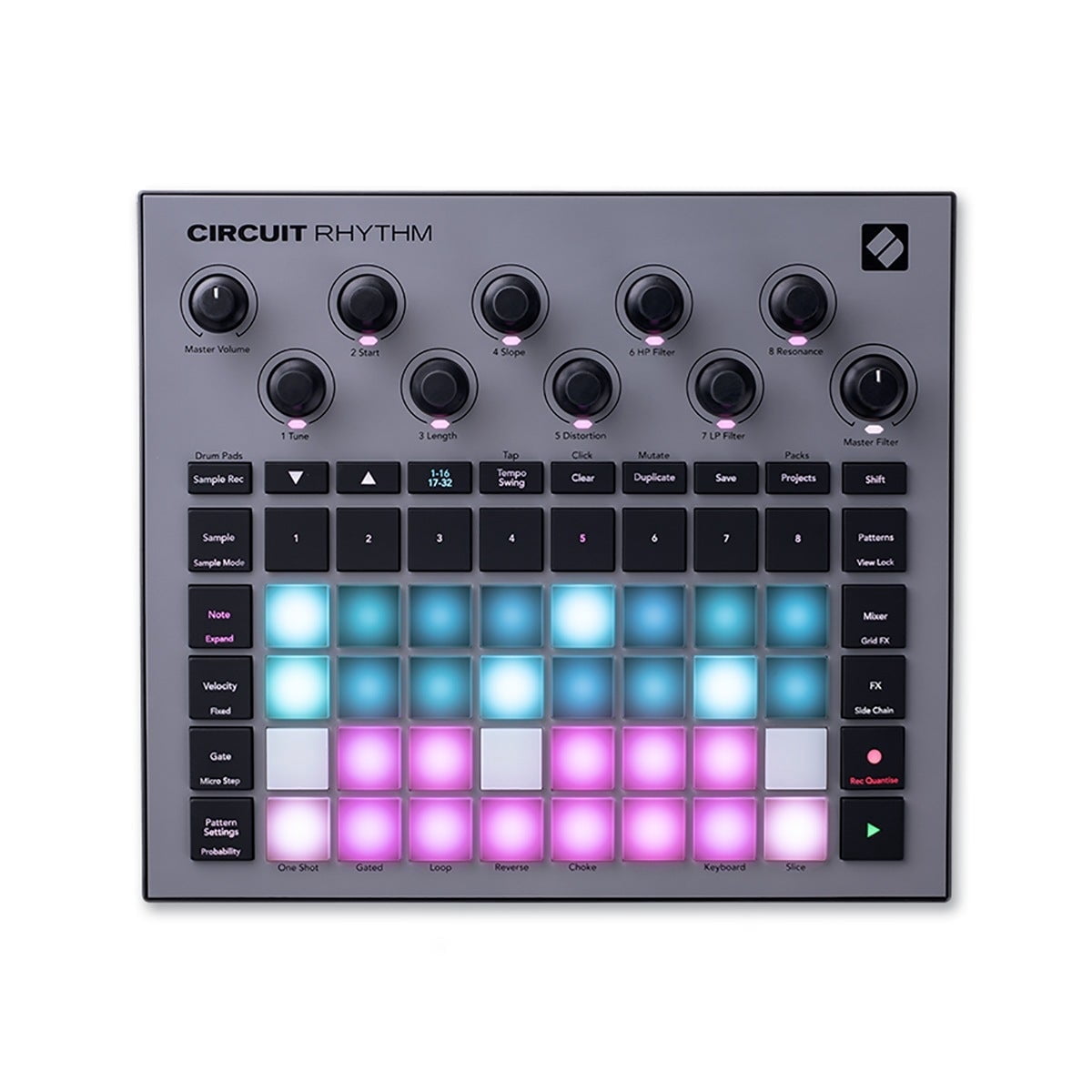 Novation Circuit Rhythm Rechargeable Battery Audio Sampler - Walmart.com