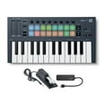 Novation FLkey Mini 25-Key MIDI Music Keyboard Controller for FL Studio ...