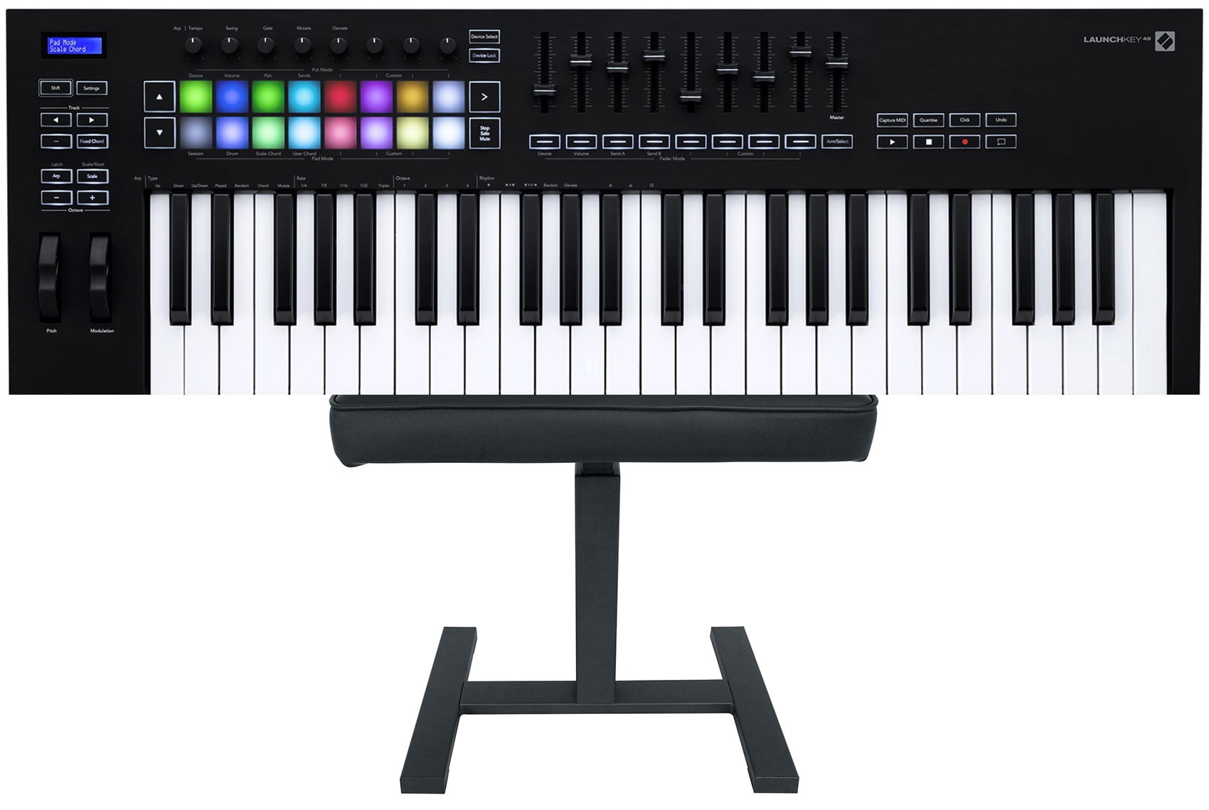 Novation Launchkey 49 MK3 49-Key USB MIDI Keyboard Controller+Air Lift ...