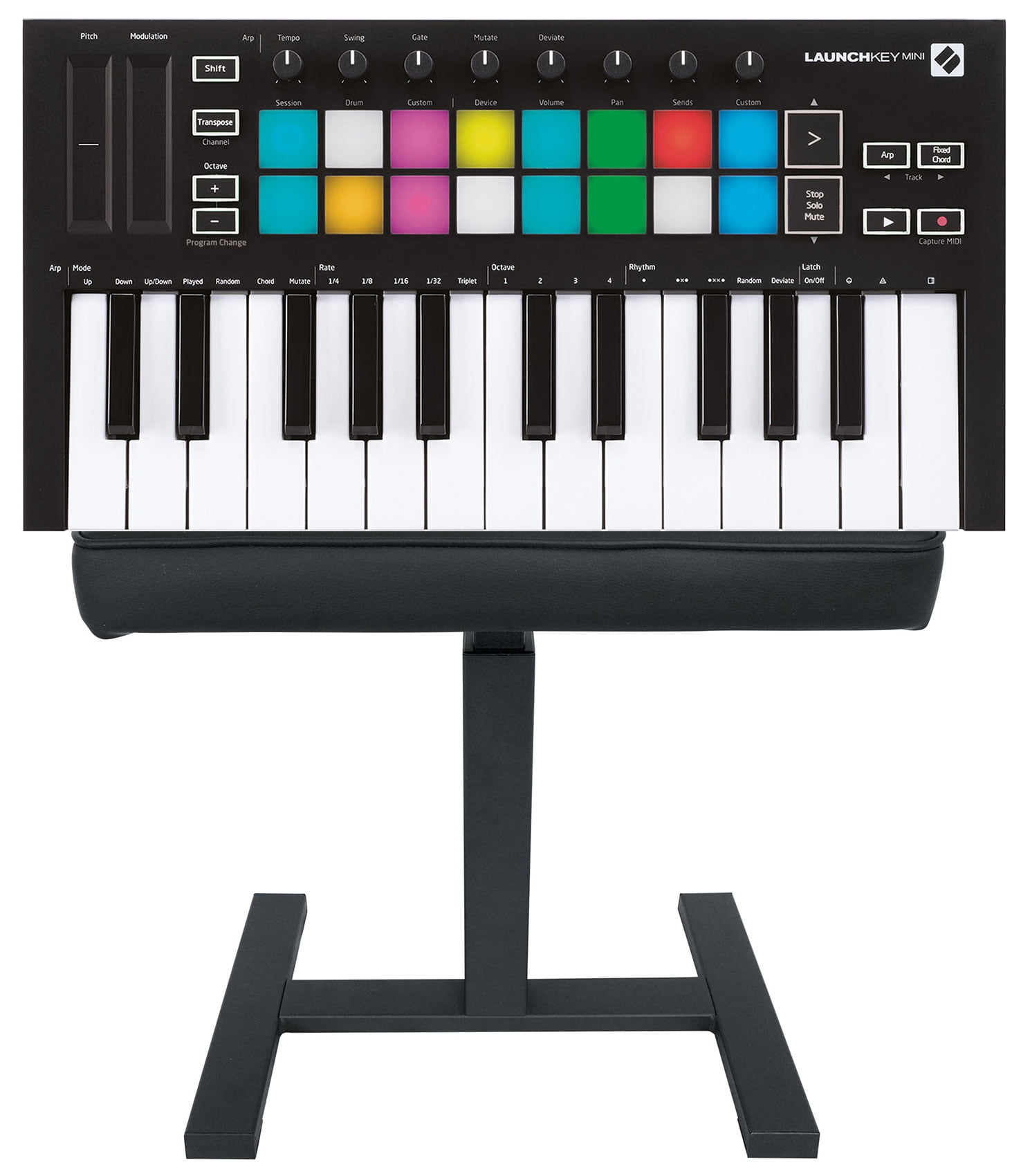 Novation Launchkey Mini MK3 25-key MIDI Keyboard Controller+Air Lift ...